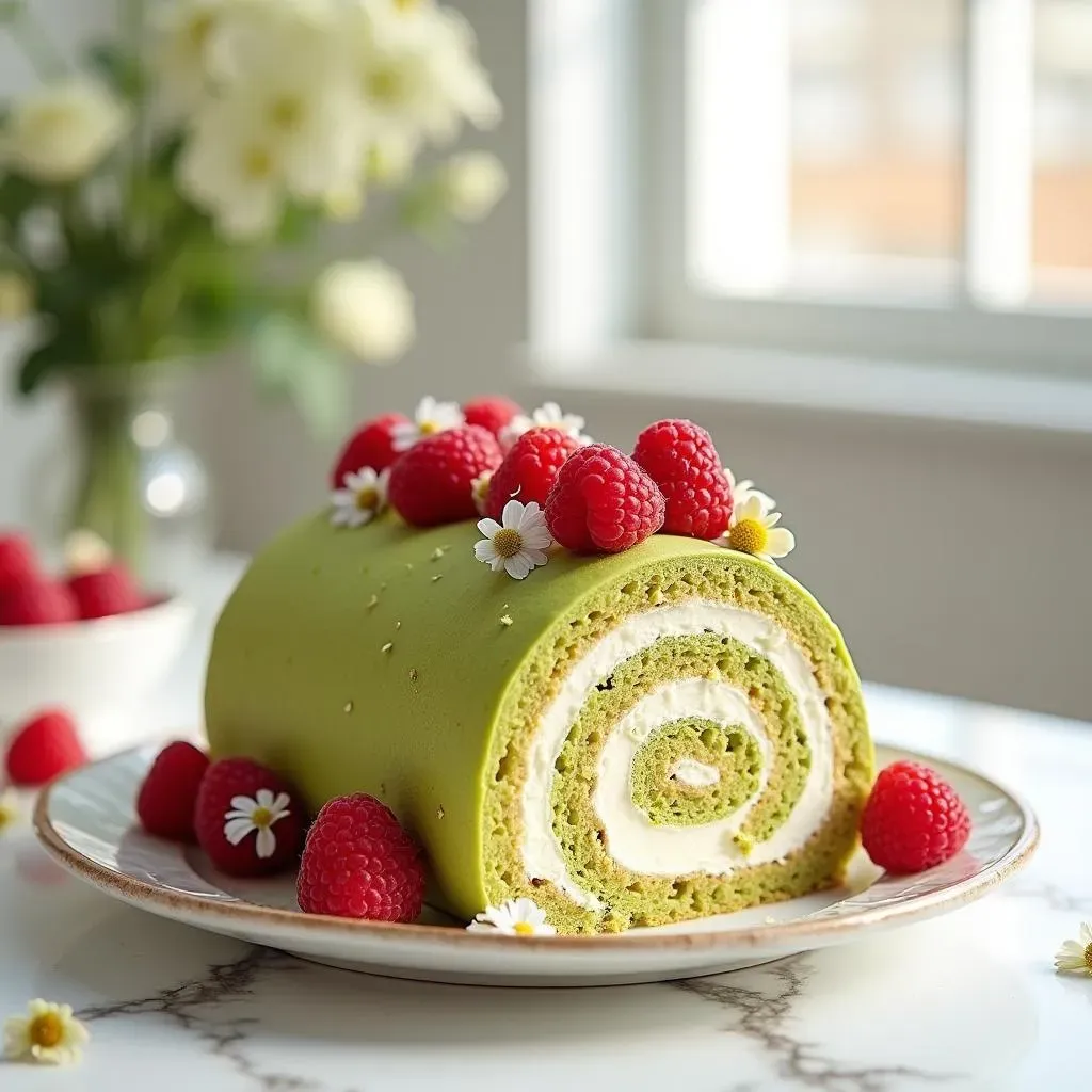 Ultimate Pistachio Cake Roll Recipe: Soft, Fluffy, & Delicious ...