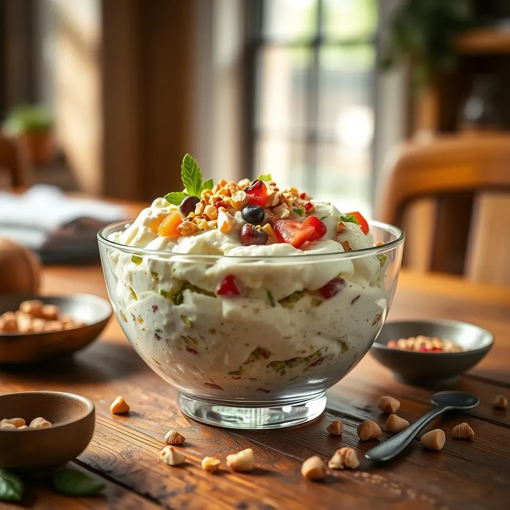 Amazing Pistachio Pudding Salad Recipe with Cottage Cheese ...