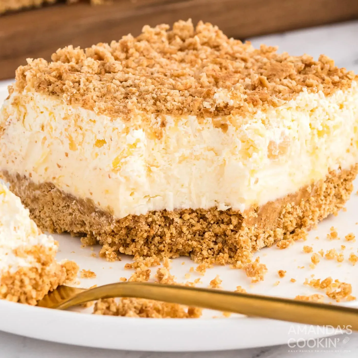 Amazing pineapple dream dessert without cream cheese | yummyhealthydesserts