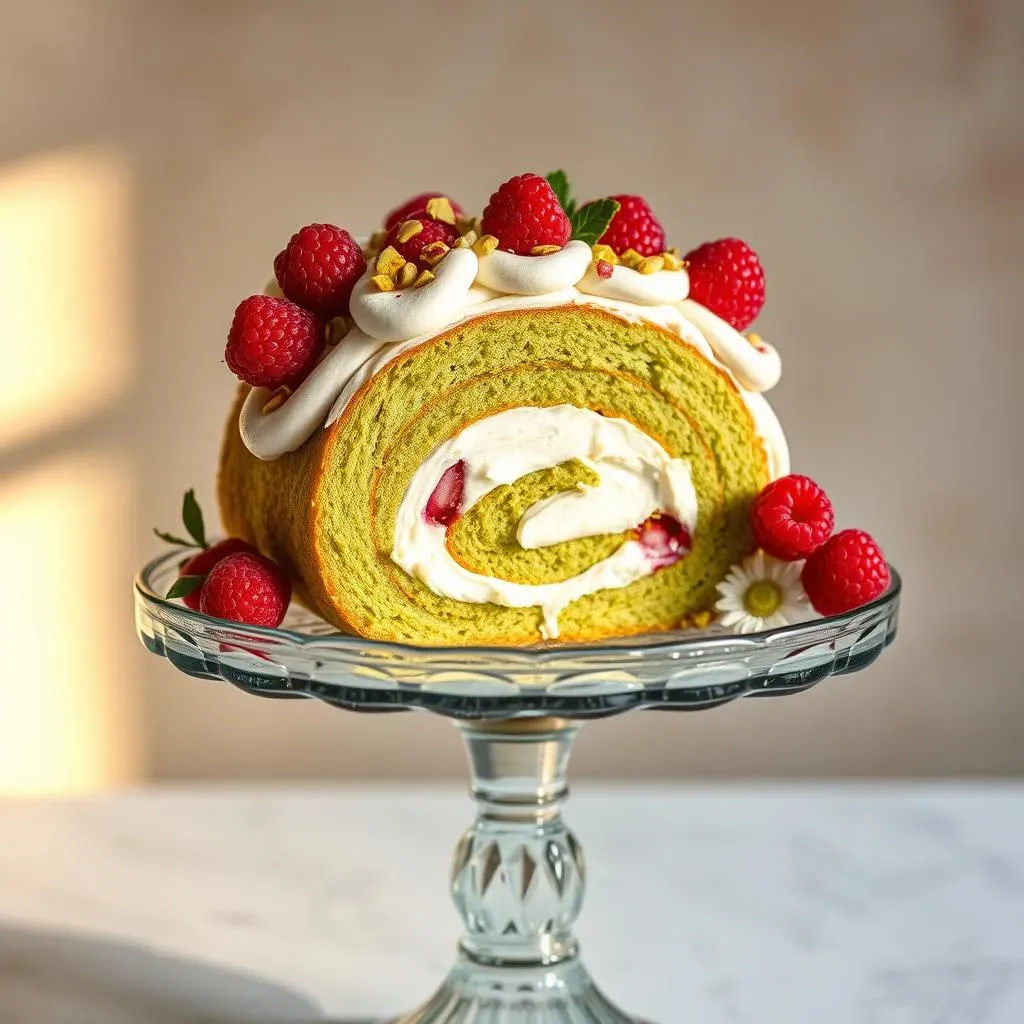 Ultimate Pistachio Cake Roll Recipe: Soft, Fluffy, & Delicious ...